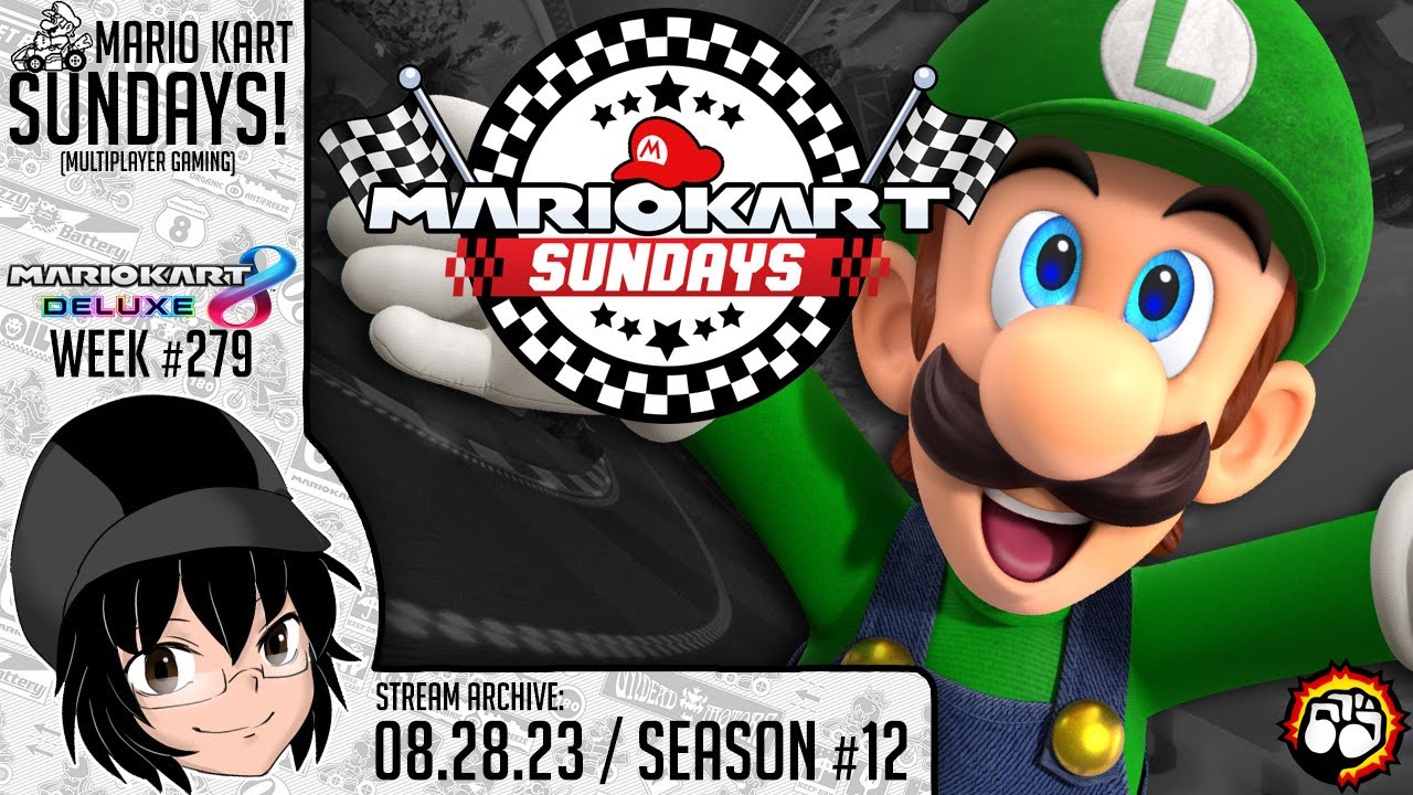 Mario Kart Sundays "Monday Night Edition": (08.28.23) - Week #279 of ...