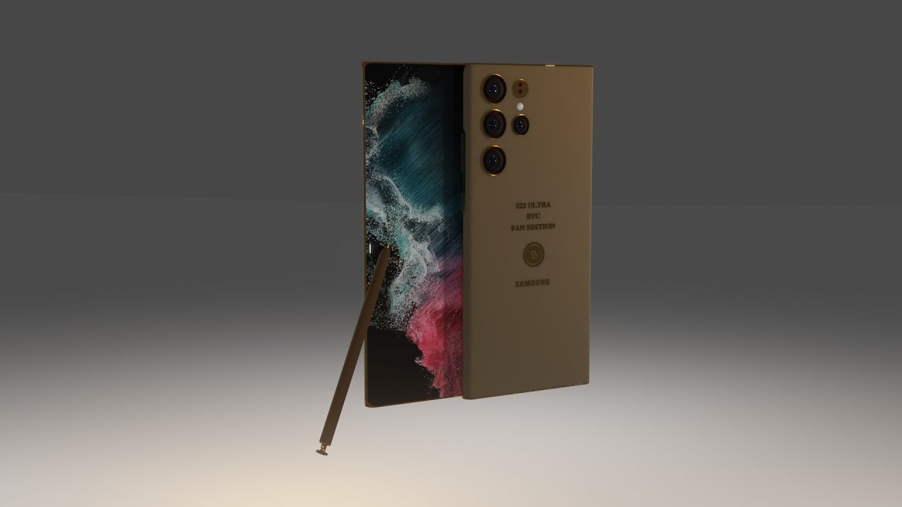 S22 ULTRA BTC FAN EDITION | SAMSUNG GALAXY - YouTube