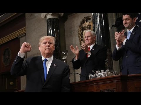 Trump ilk kez ulusa seslendi