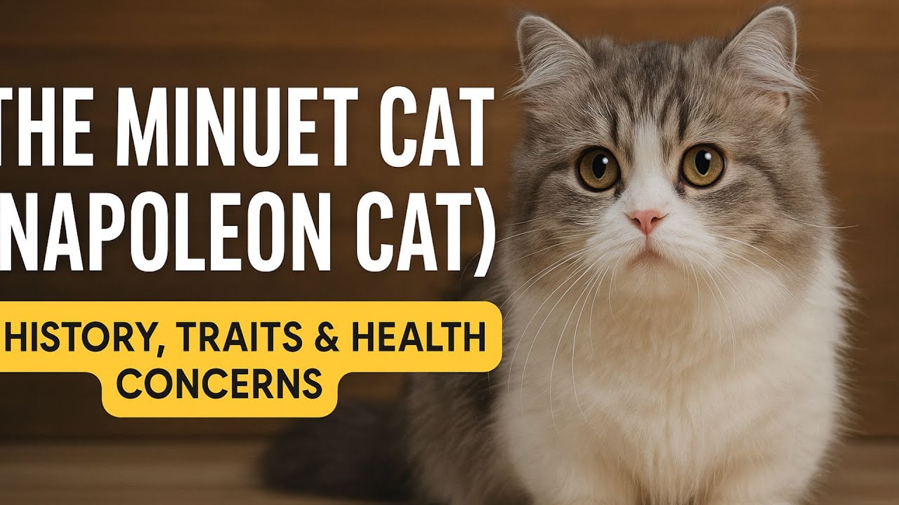 The Minuet Cat (Napoleon Cat) – History, Traits & Health Concerns - YouTube