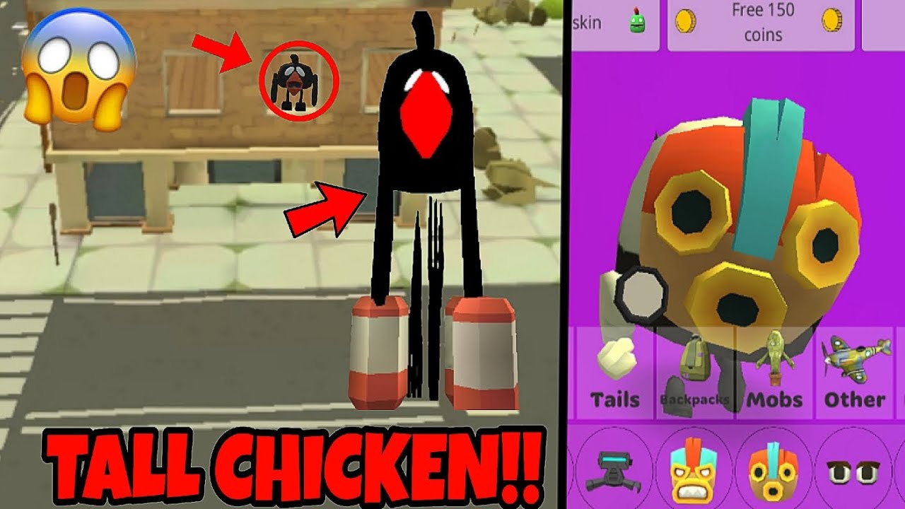 😱 Tall chicken in chicken gun new update 4.0.0 and new secret in ...
