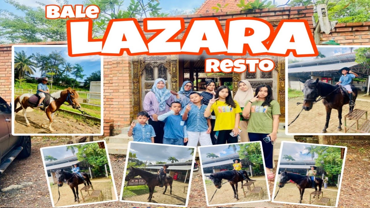Tempat Wisata || Bale Lazara Resto || Wahana Berkuda - YouTube