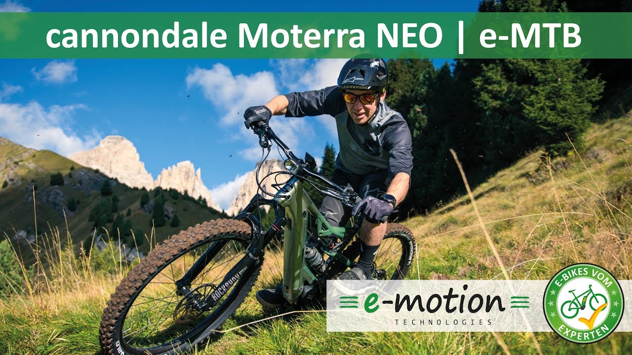 Cannondale Moterra NEO | e-Mountainbike 2019 - YouTube