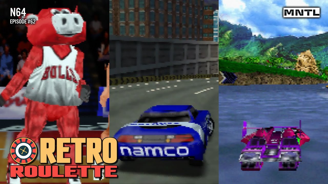 NBA Showtime, Ridge Racer 64 & Hydro Thunder │ N64 (Episode 62) │ RETRO ...