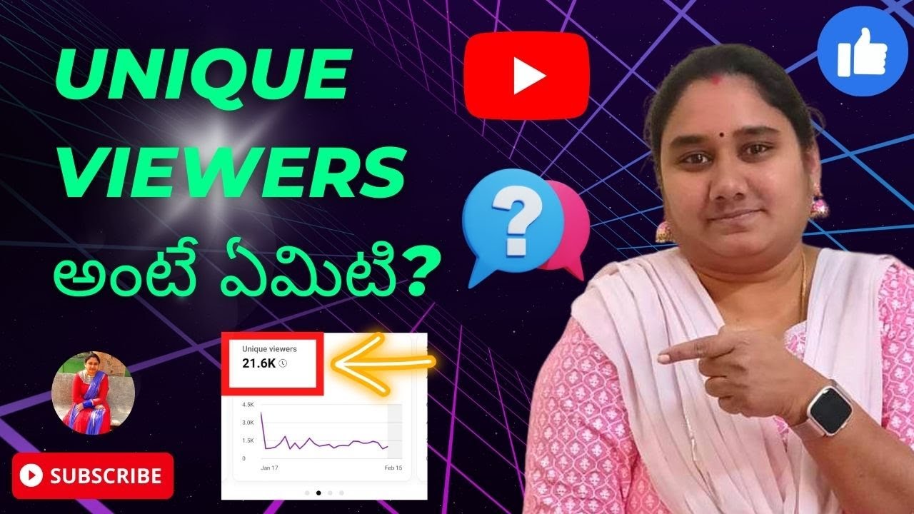 Unique Viewers అంటే ఏమిటి YouTube Analytics లో? - YouTube