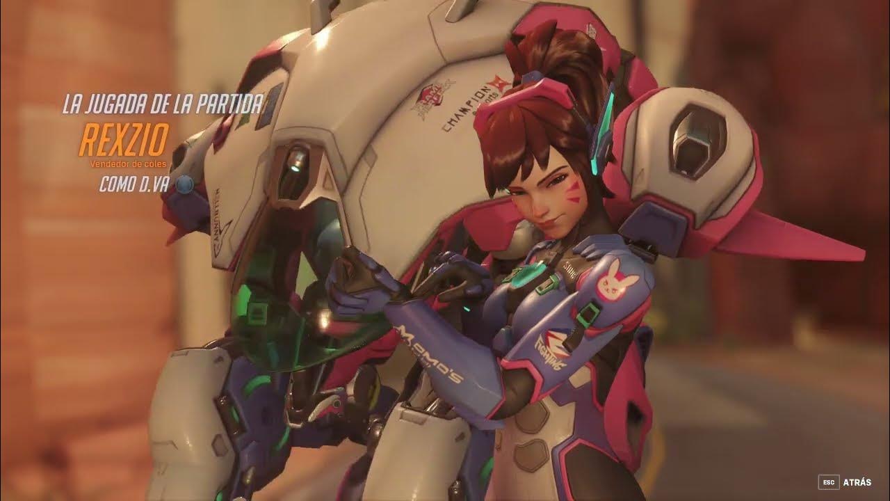 DVA MVP // CUADRA KILL /OVERWATCH 2 GAMEPLAYS - YouTube