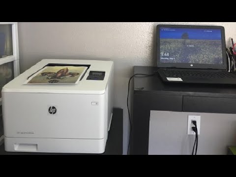 HP Laserjet Pro M452nw Wireless Color Laser Printer Review, Reliable ...