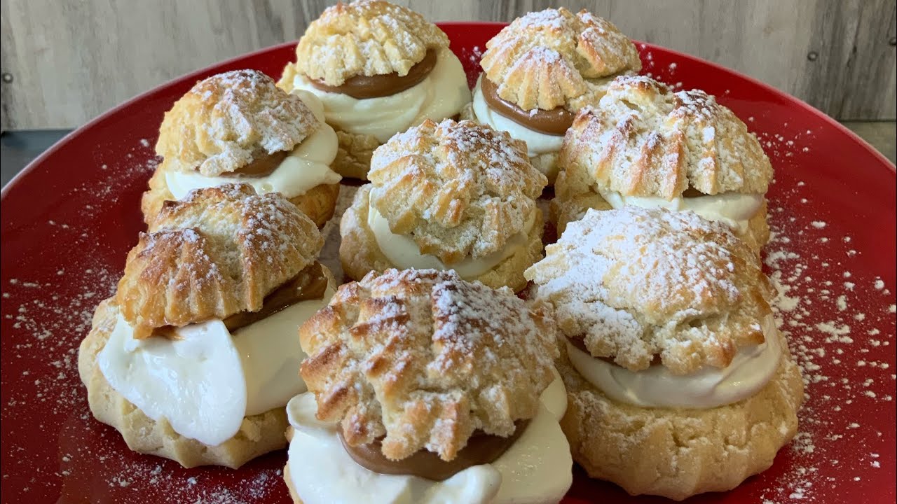 Repollas o Profiteroles - YouTube