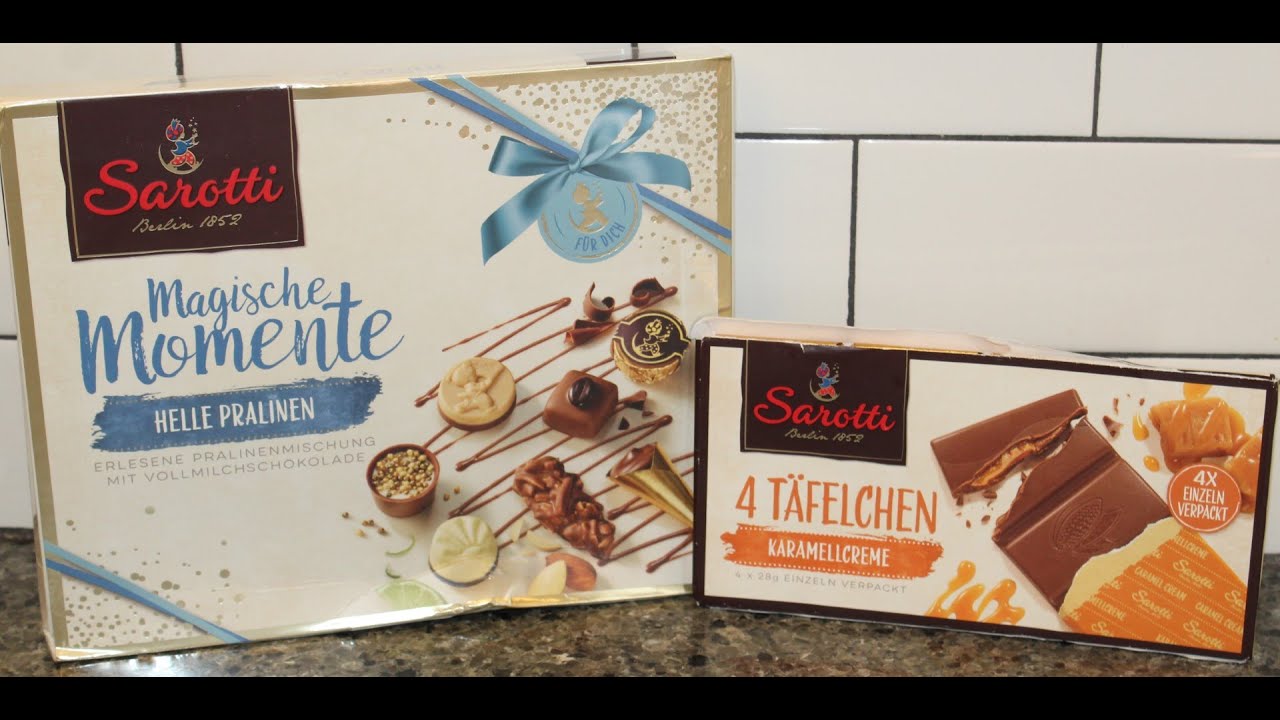 Sarotti Magic Moments in Milk or White Chocolate & Chocolate Bars with ...