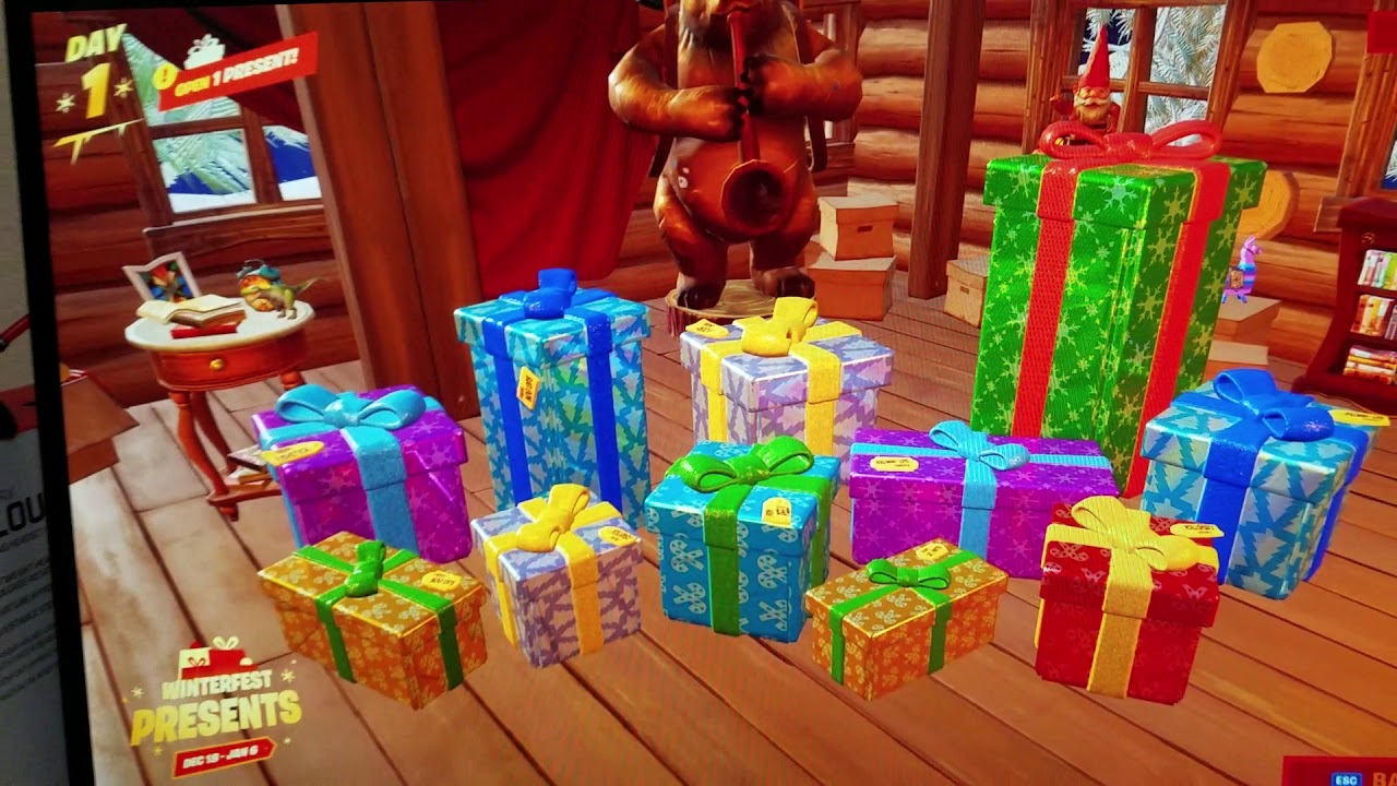 How to get a FREE PICKACE by opening this GIFT in FORTNITE! (Peppermint ...
