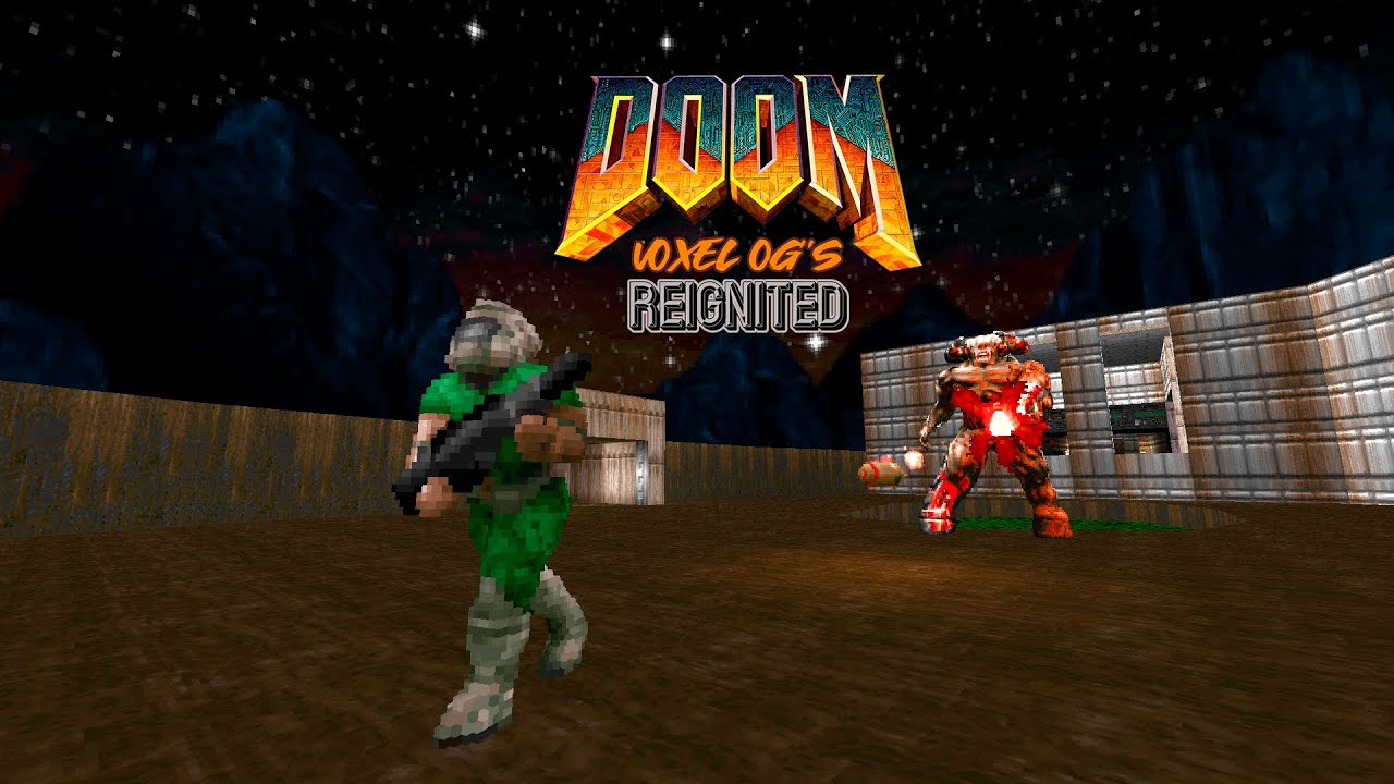 DOOM VOXEL OG REIGNITED - MOD PACK FOR DOOM / DOOM II - YouTube