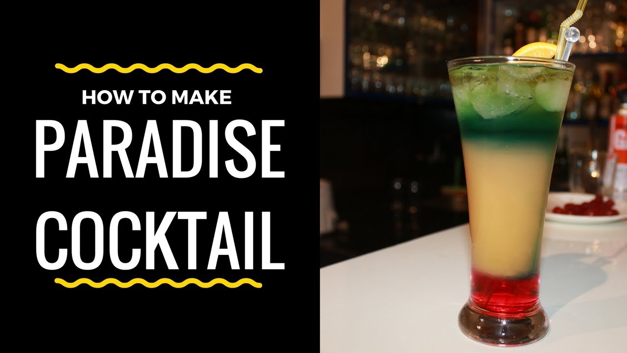 How to Make Paradise Cocktail with brandy/Tropical Cocktail | find my ...