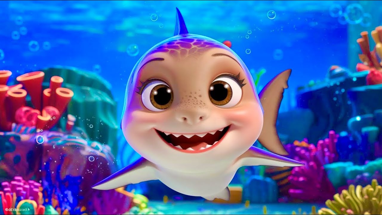 Baby Shark Song | Popular Nursery Rhyme & Lyrics for Kids | Fun Family ...