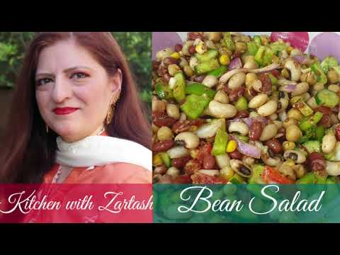 Bean Salad Recipe | Kitchen with Zartash | Weight Loss Recipes | Urdu ...