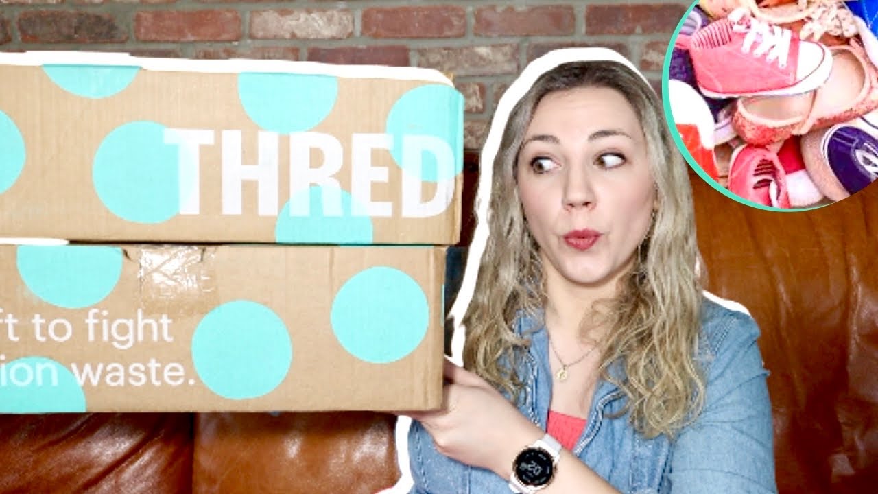 ThredUp Shoe Rescue Boxes (Sizes 8&9) *Worth the Cost!? - YouTube