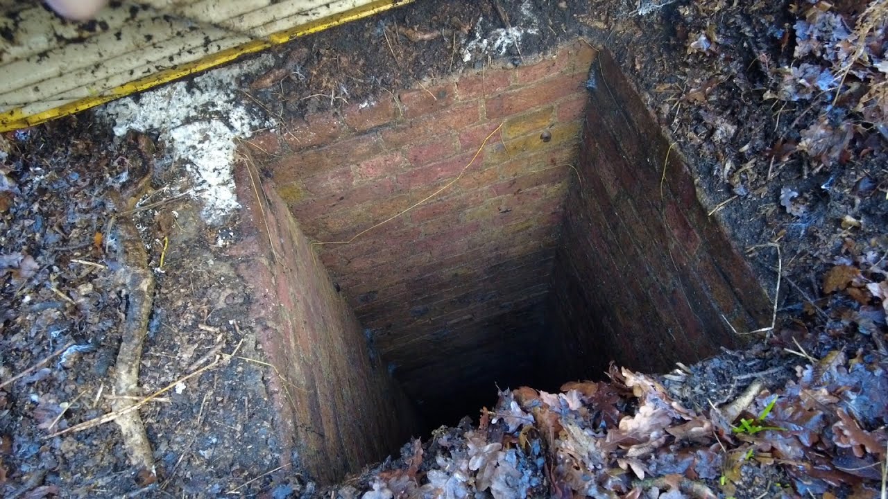 I Found a Massive Hole In A Forest! - YouTube