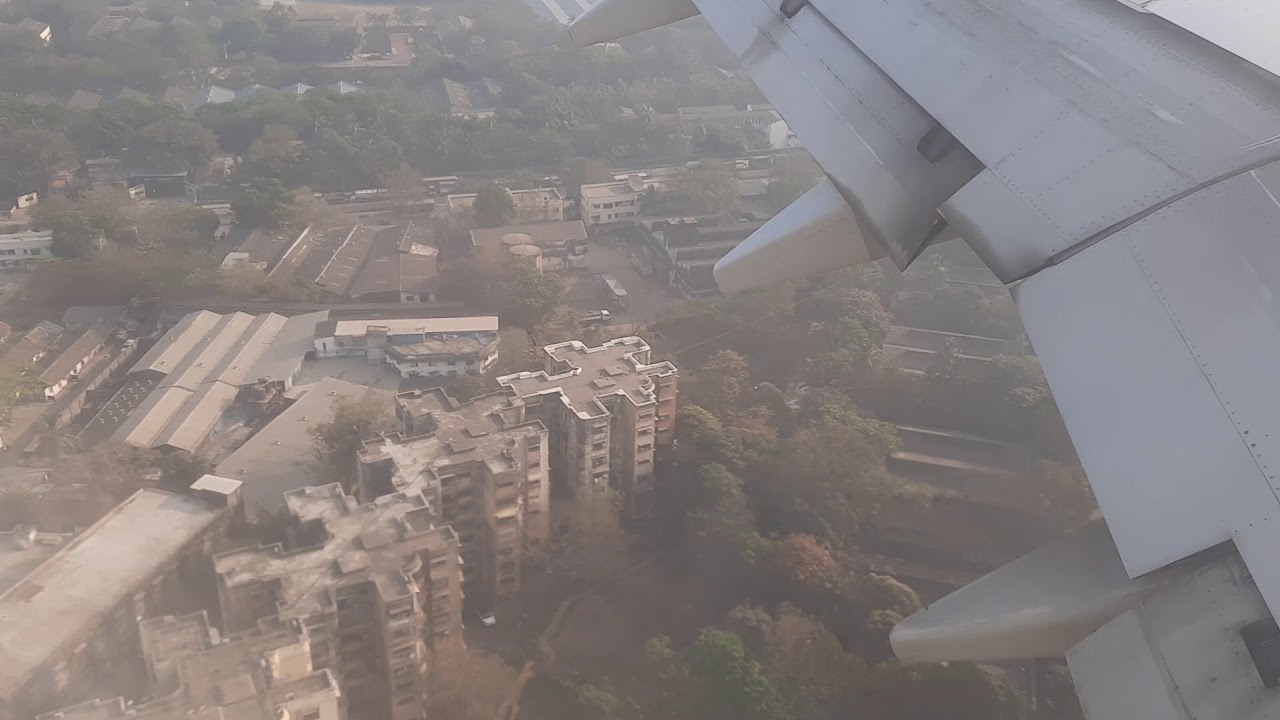Landing Video CSMIA, Mumbai Airport - YouTube