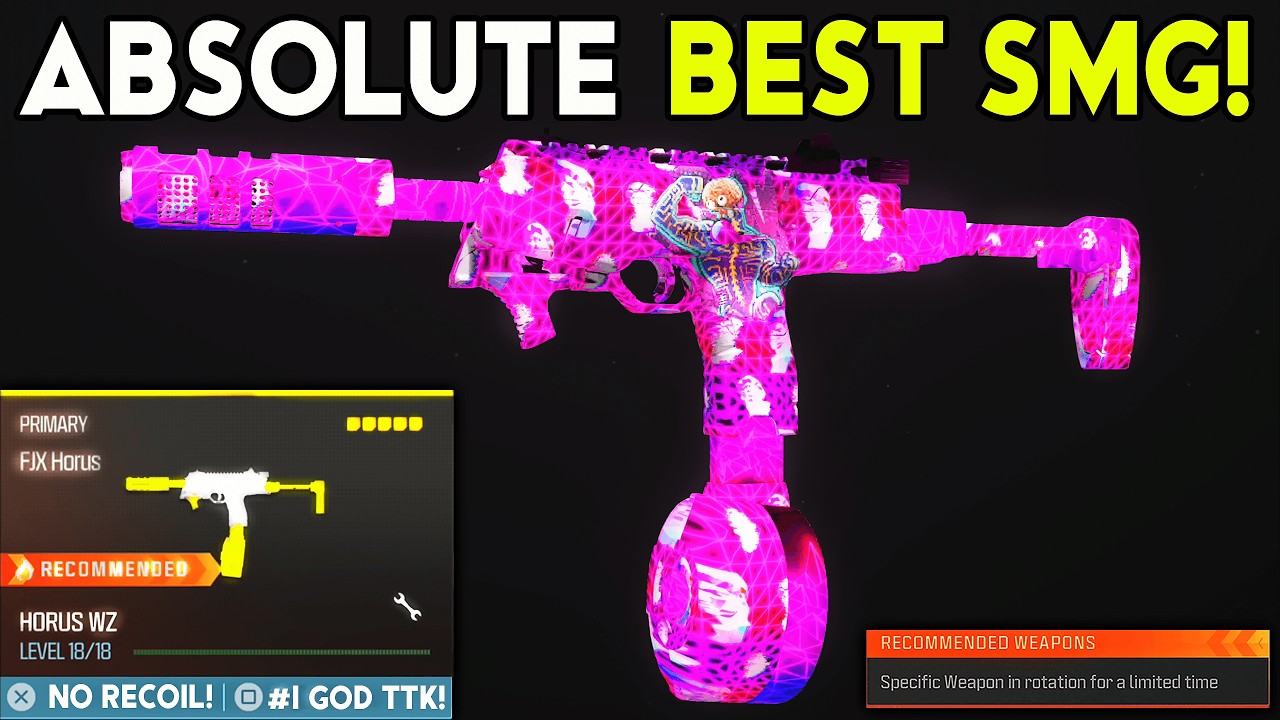 New BUFFED FJX HORUS Loadout Meta is GODLY in WARZONE! 👑 (Best Fjx ...