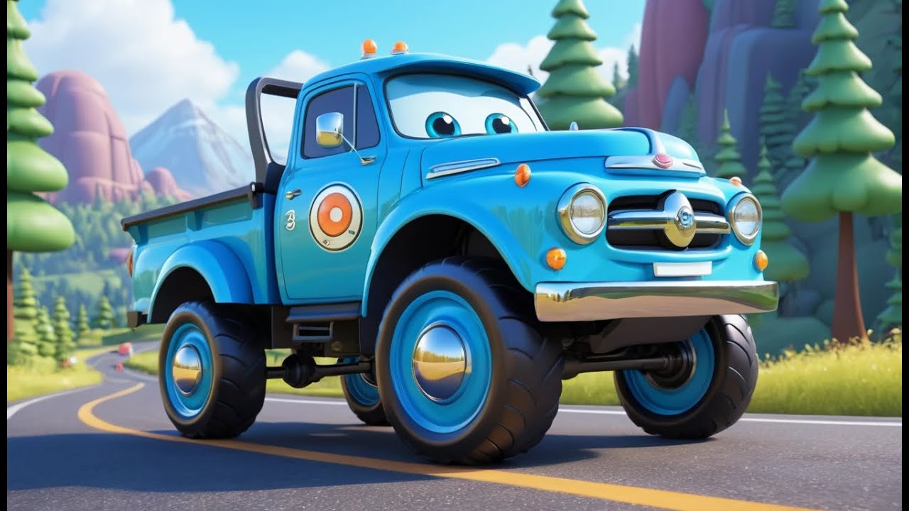 The Truck Song 🚛🎵 | Big Vehicles Song for Kids | Nursery Rhymes & Baby ...