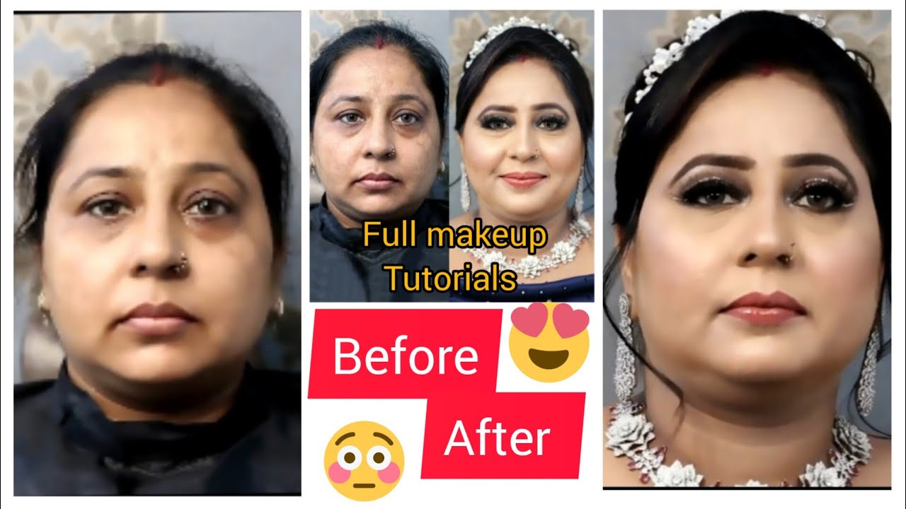 Full Makeup Tutorials step by step 😍💄| Makeup for beginners | Makeup ...