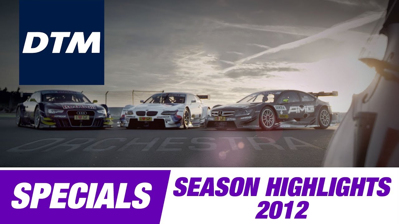 DTM Season Highlights 2012 - The DTM Orchestra - YouTube