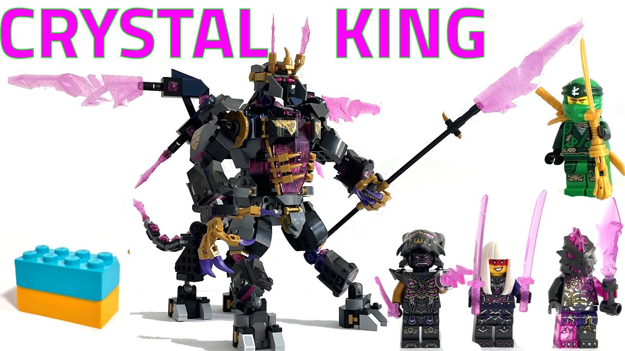 Lego Ninjago Crystalized - The Crystal King #lego #ninjago - YouTube