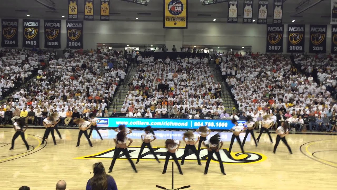 2014-2015 VCU Dance Team "Anaconda" 3rd Quarter - YouTube