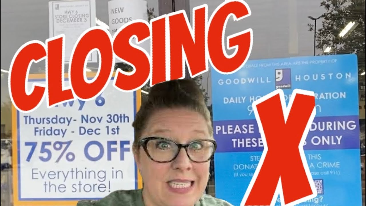 Is Goodwill Really Closing?? 😳/ Goodwill Shop With Me & Haul - YouTube