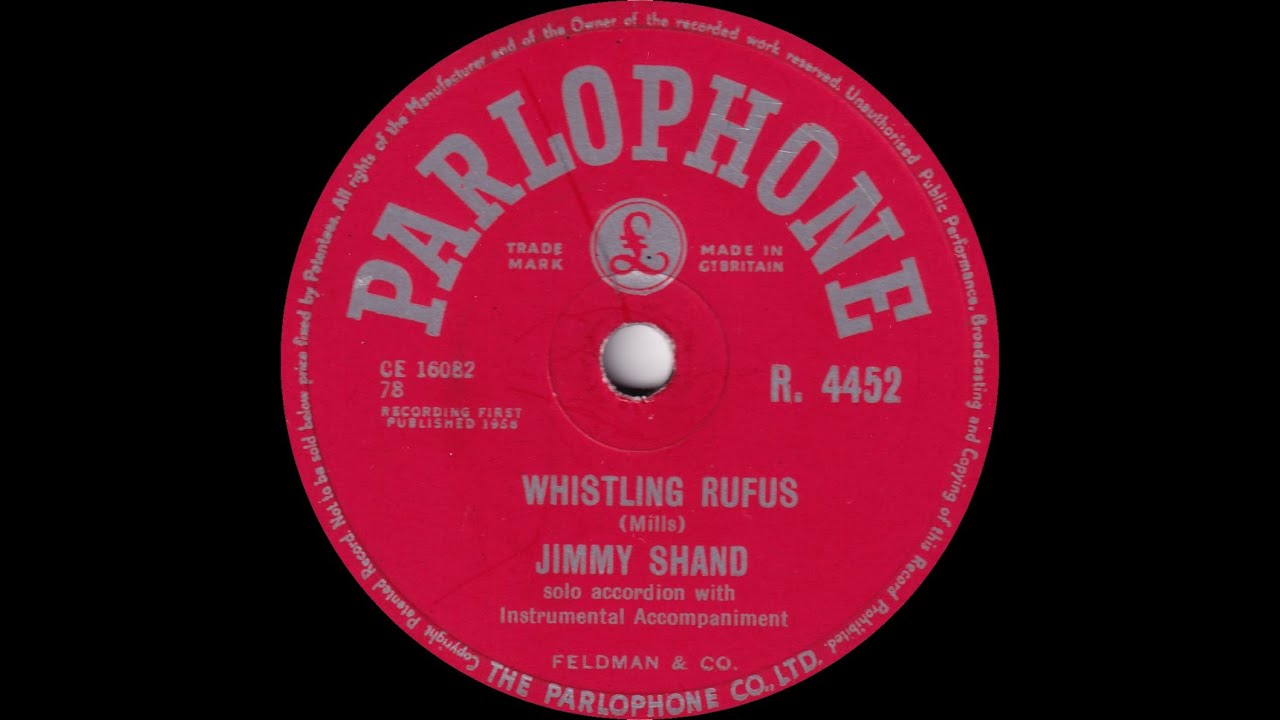 Jimmy Shand - Whistling Rufus - YouTube