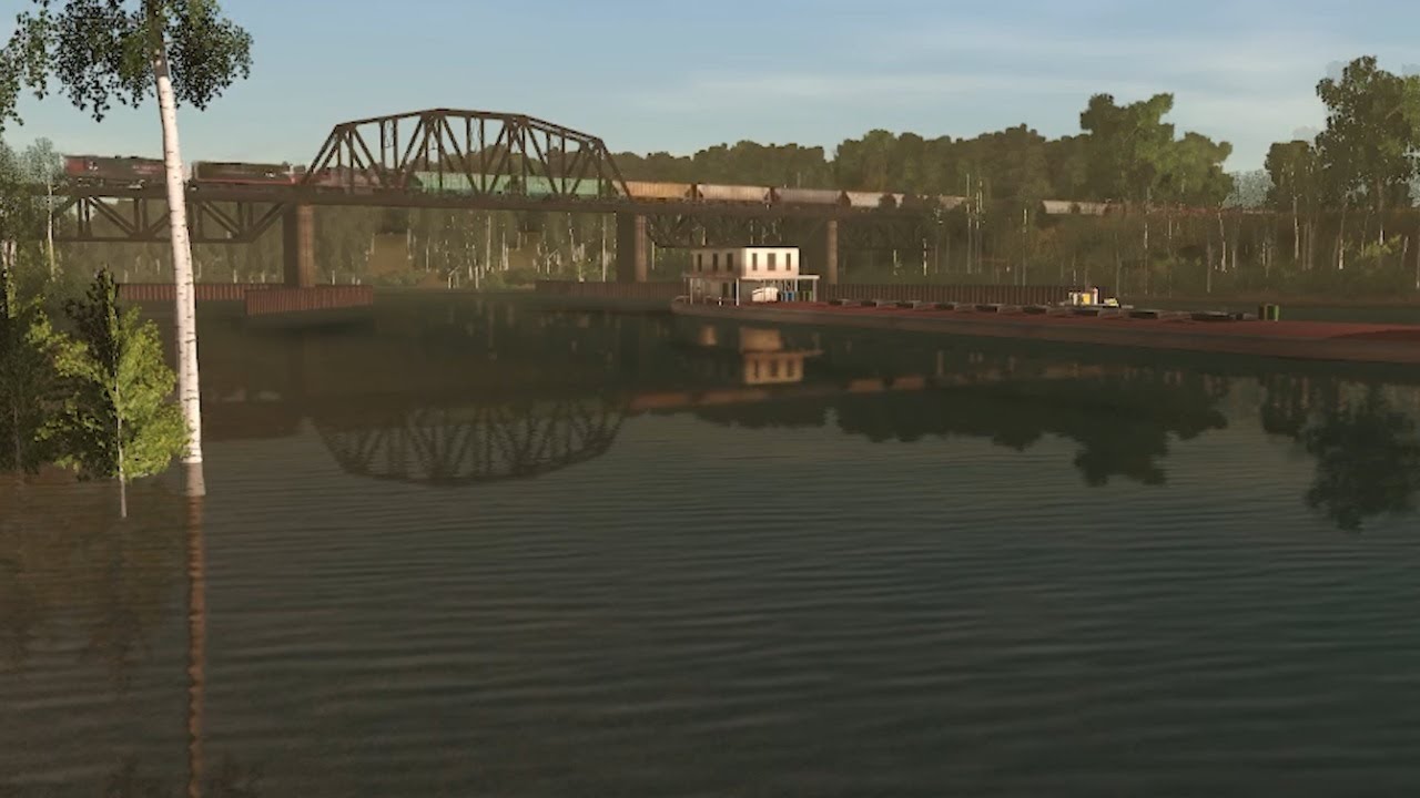 Operations on the SSW Coxton Sub! NB Way Freight Operations, Trainz ...