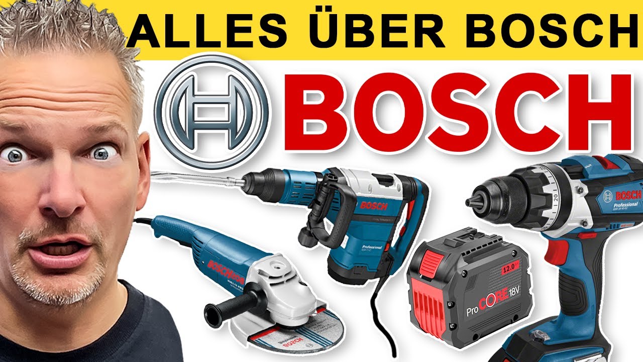 DIE WAHRHEIT ÜBER BOSCH WERKZEUGE | WERKZEUG NEWS 214 - YouTube