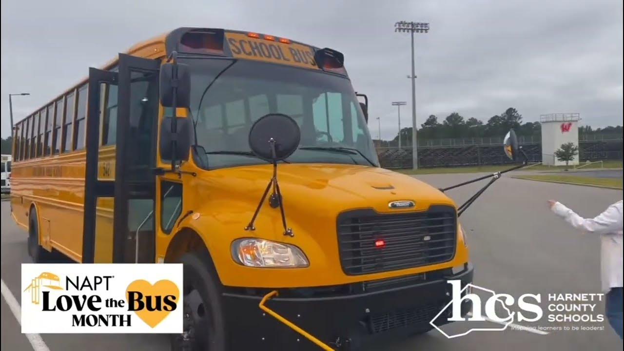 Love The Bus Month: Keeping Our Students Safe! | Harnett County - YouTube