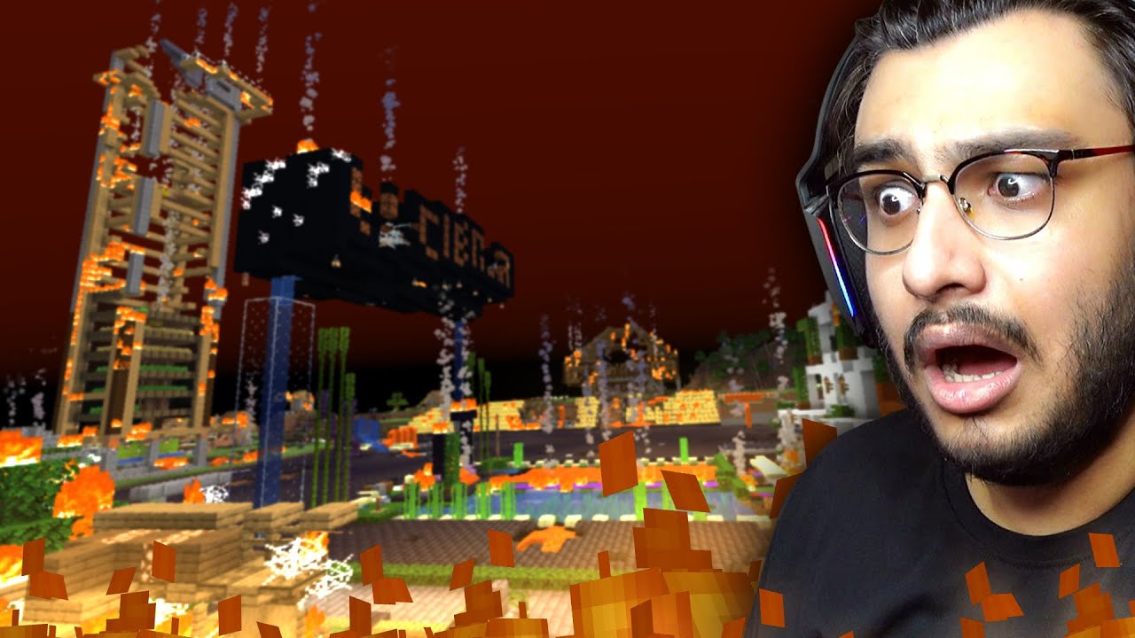 SOMETHING TERRIBLE HAPPENED TO MY WORLD.... (MINECRAFT #26) | RAWKNEE ...