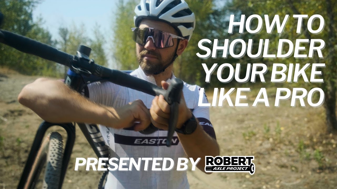 How to Shoulder Your Bike Like a CX Pro - YouTube