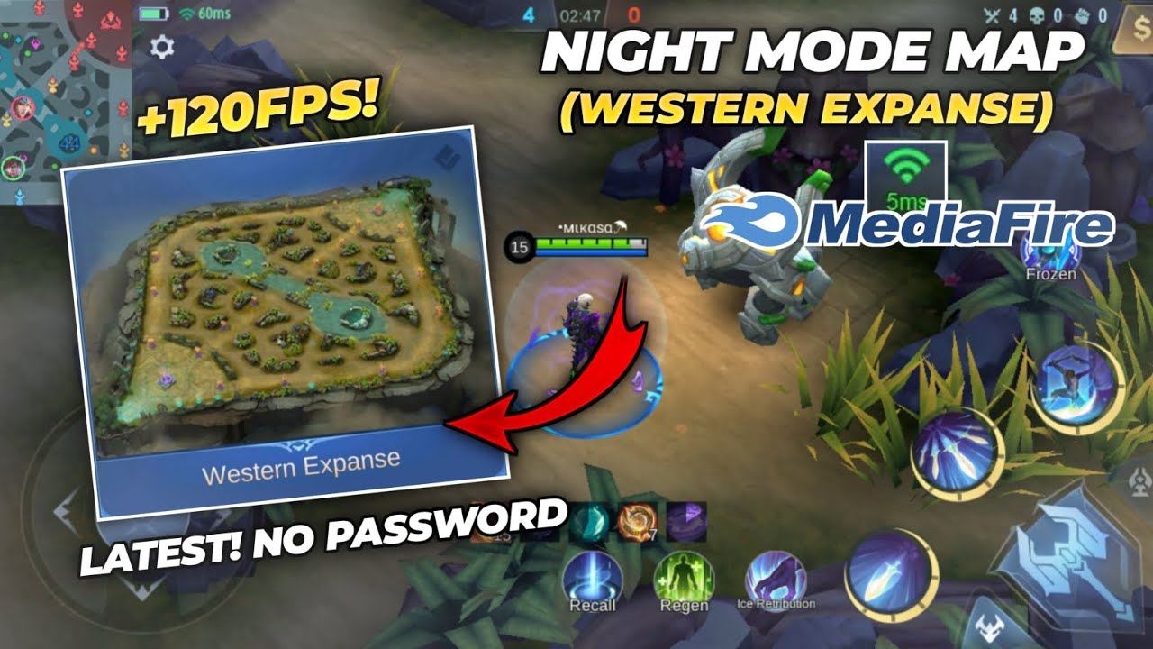 LATEST! How To Enable Night Mode Map In Mobile Legends Ft. Western ...