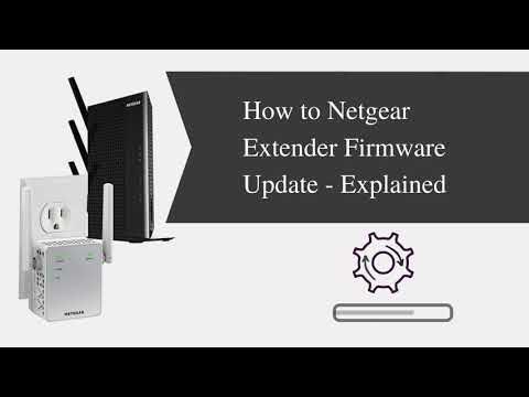 Netgear Extender Firmware Update | www.routerlogin.net - YouTube