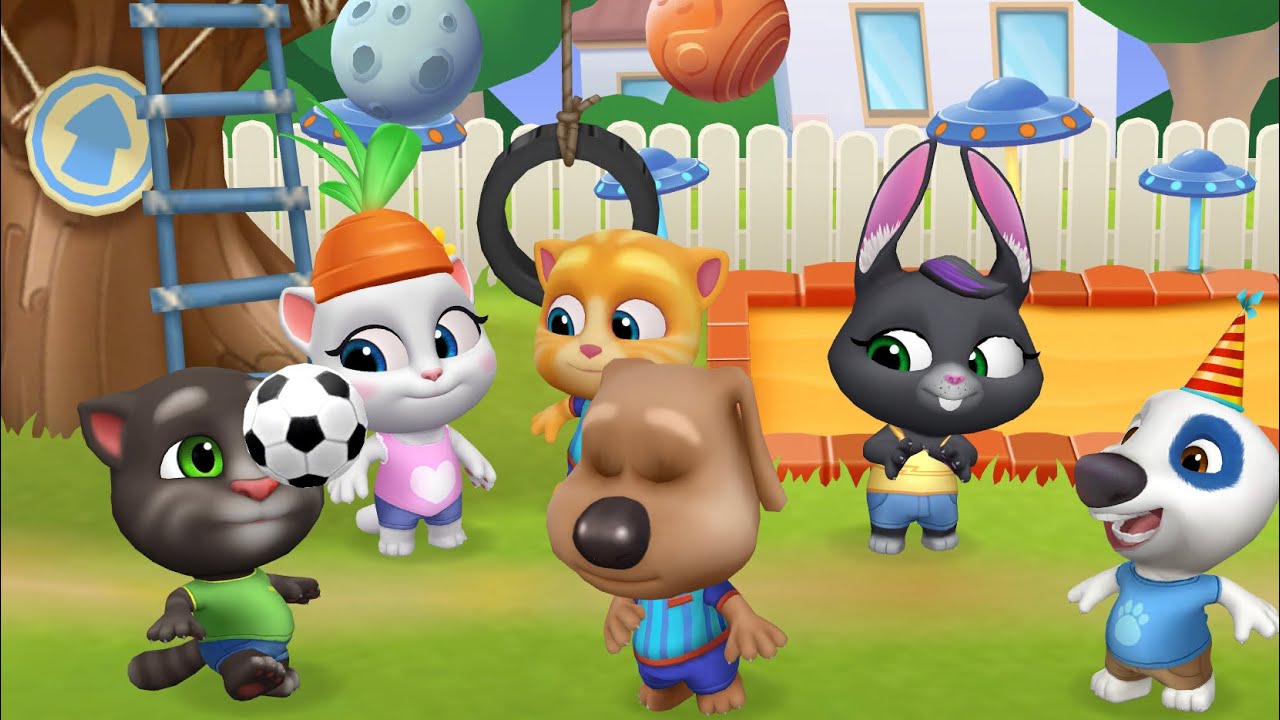 All trailers! Wellcome to the house🏡 of fun / Talking Tom friends # ...