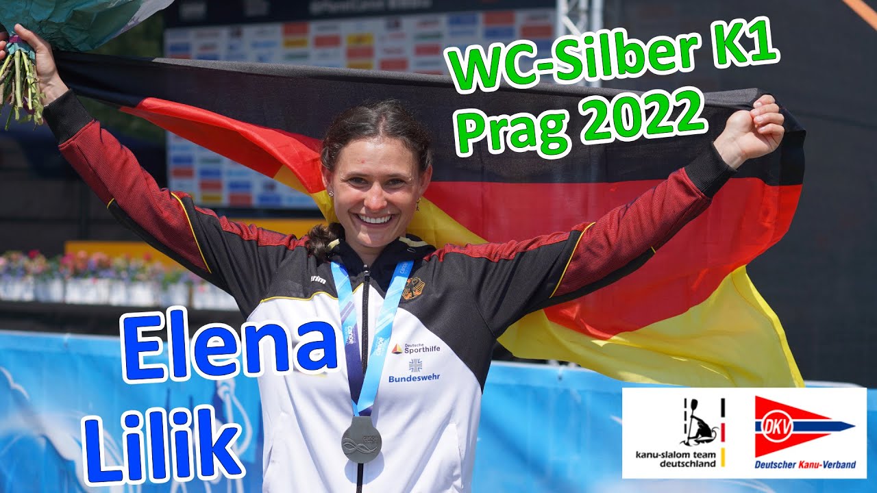 Elena Lilik Silber WC Prag | Kanuslalom - YouTube