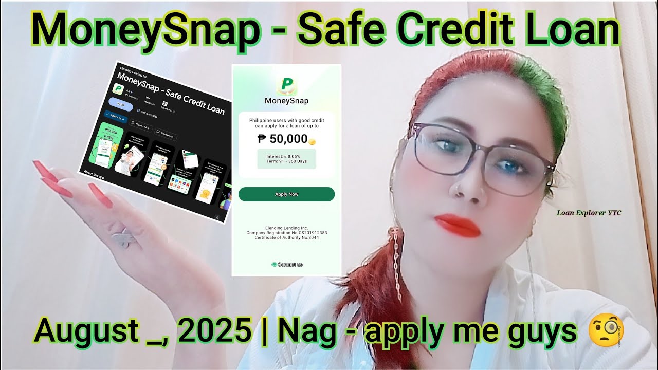 OLA 2025 | App # 24 | Applying to MoneySnap Loan App | Real Loan App ...