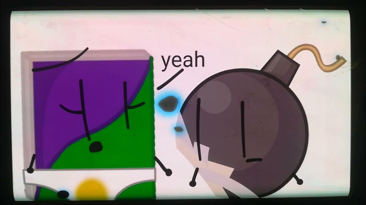 BFDI and Object Overload Casey Diaper Pee Meets Bomby - YouTube