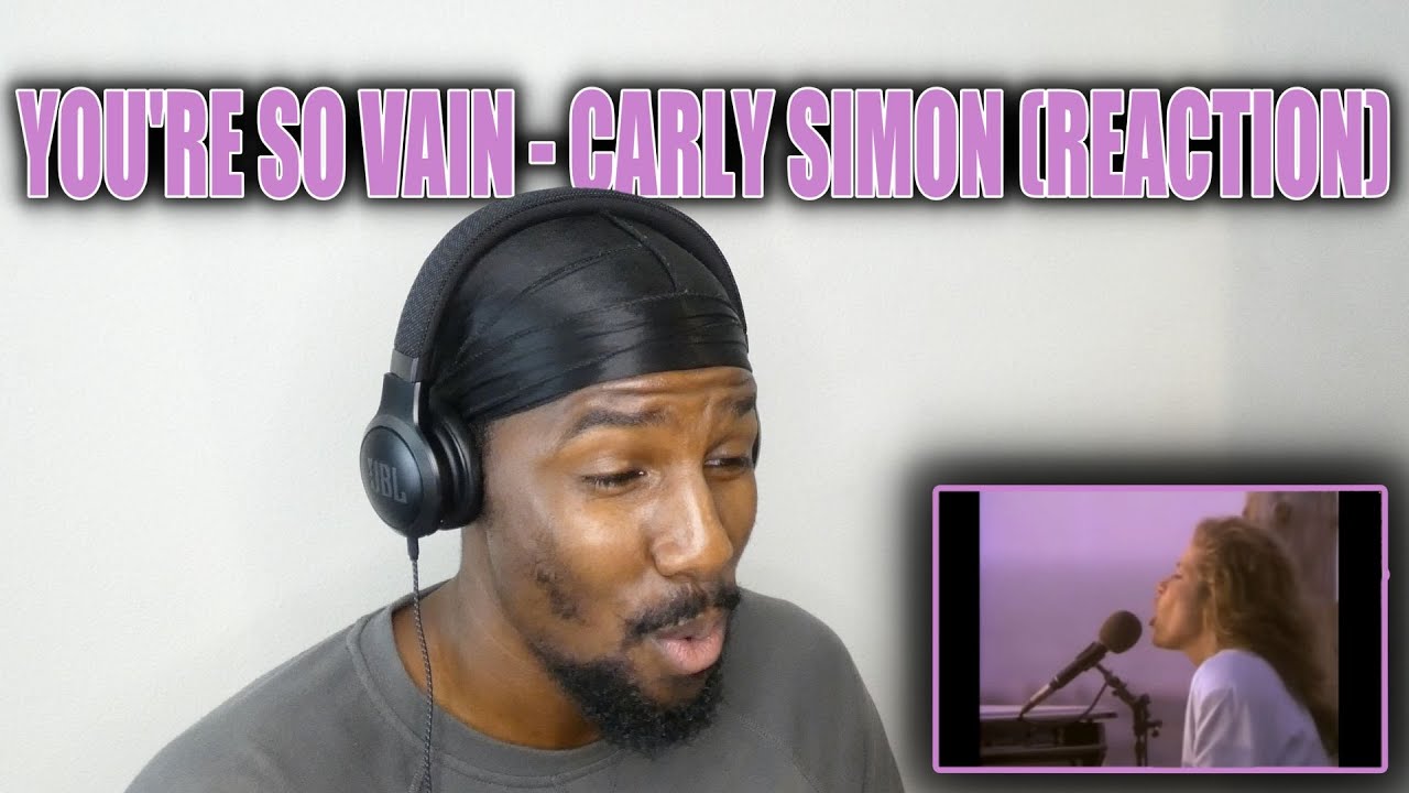 WHO WAS IT?! | You're So Vain Live - Carly Simon (Reaction) - YouTube