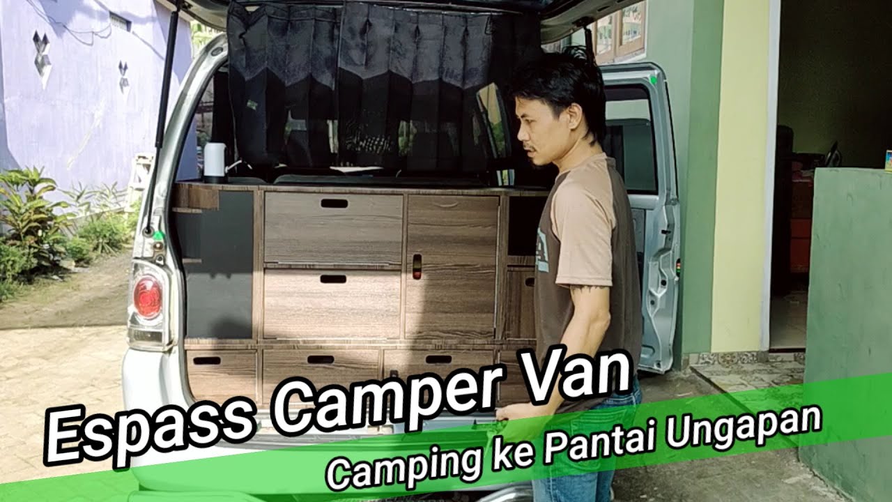Modifikasi Mobil Daihatsu Zebra Espass Menjadi Campervan - YouTube