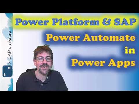 Power Platform + SAP - Creating a Power App accessing SAP via Power Automate and SAP ERP ...