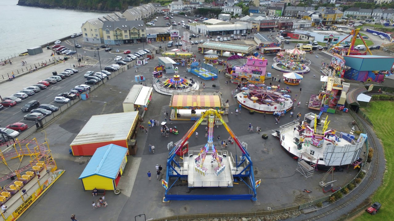 Tramore beach and funfair 2019 - YouTube