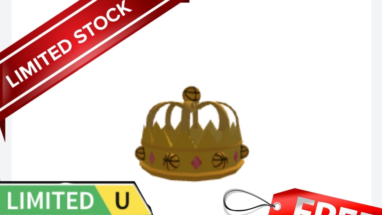 free ugc limited item how to get royal basketball crown 👑 - YouTube