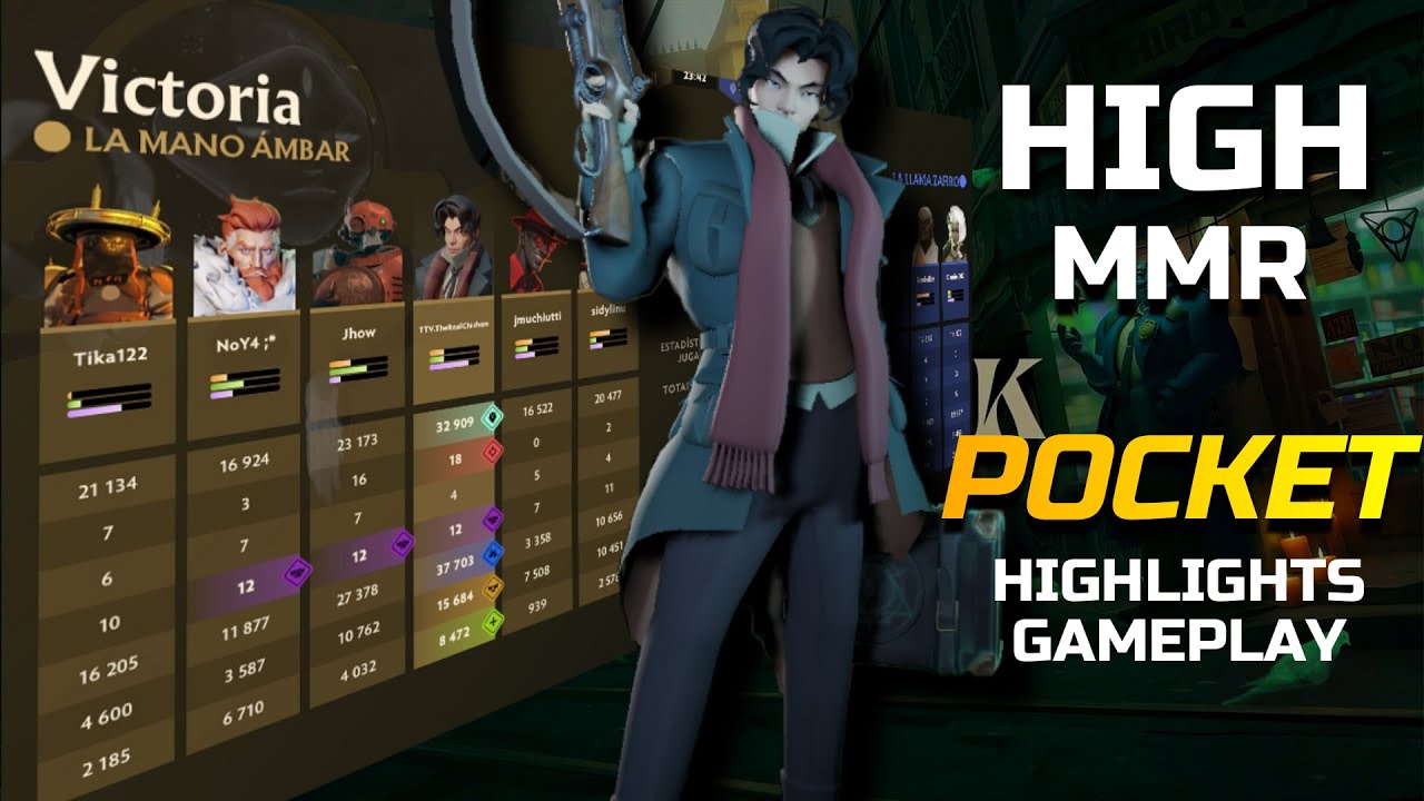 HIGH MMR | Pocket Hightlights Gameplay | Deadlock - YouTube