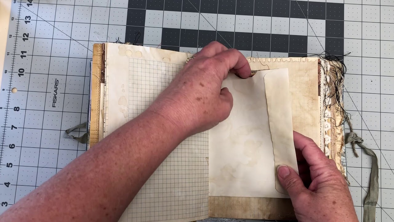 first book made in the class with Nik the Booksmith - YouTube