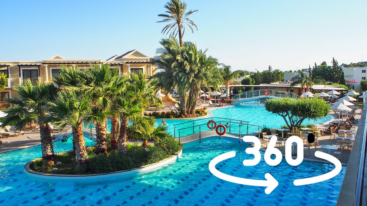 Lindos Imperial Resort & spa (360°) - YouTube