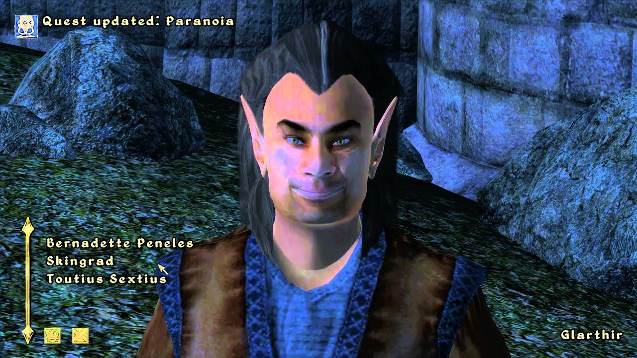 Let's Play The Elder Scrolls IV:Oblivion Part 79-Paranoia - YouTube