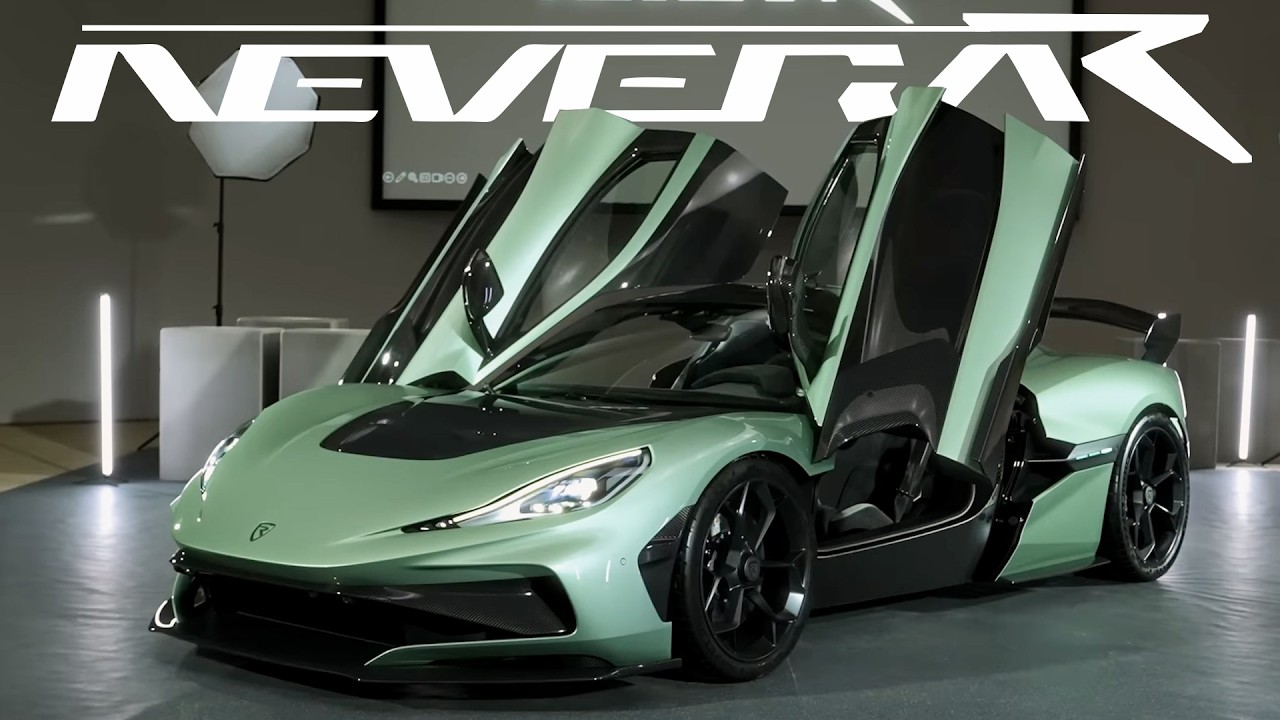 2025 Rimac Nevera R Gets 2,107-HP | 2024 Monterey Car Week - YouTube